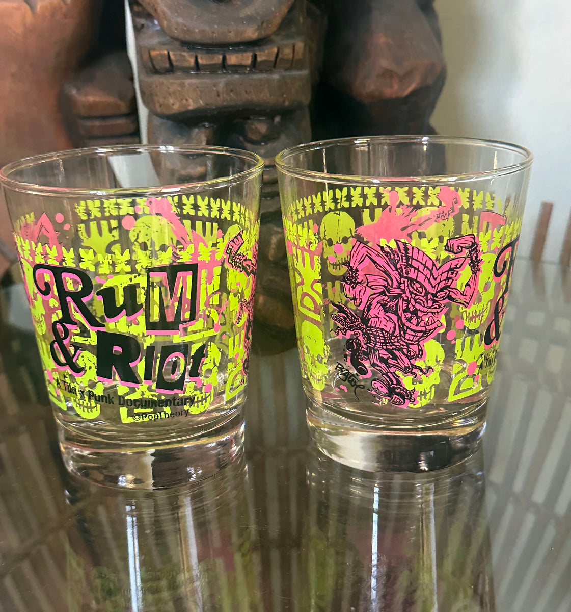 Rum & Riot Mai Tai Glass – BigToe Art