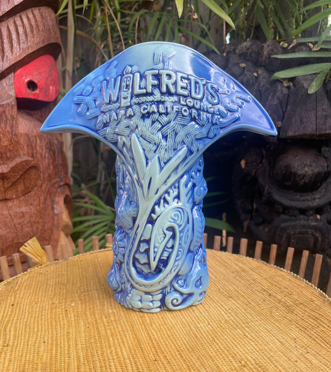 Manta Ray Tiki Mug-Sold Out – BigToe Art